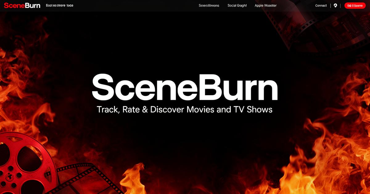 SceneBurn - Track, Rate & Discover Movies and TV Shows